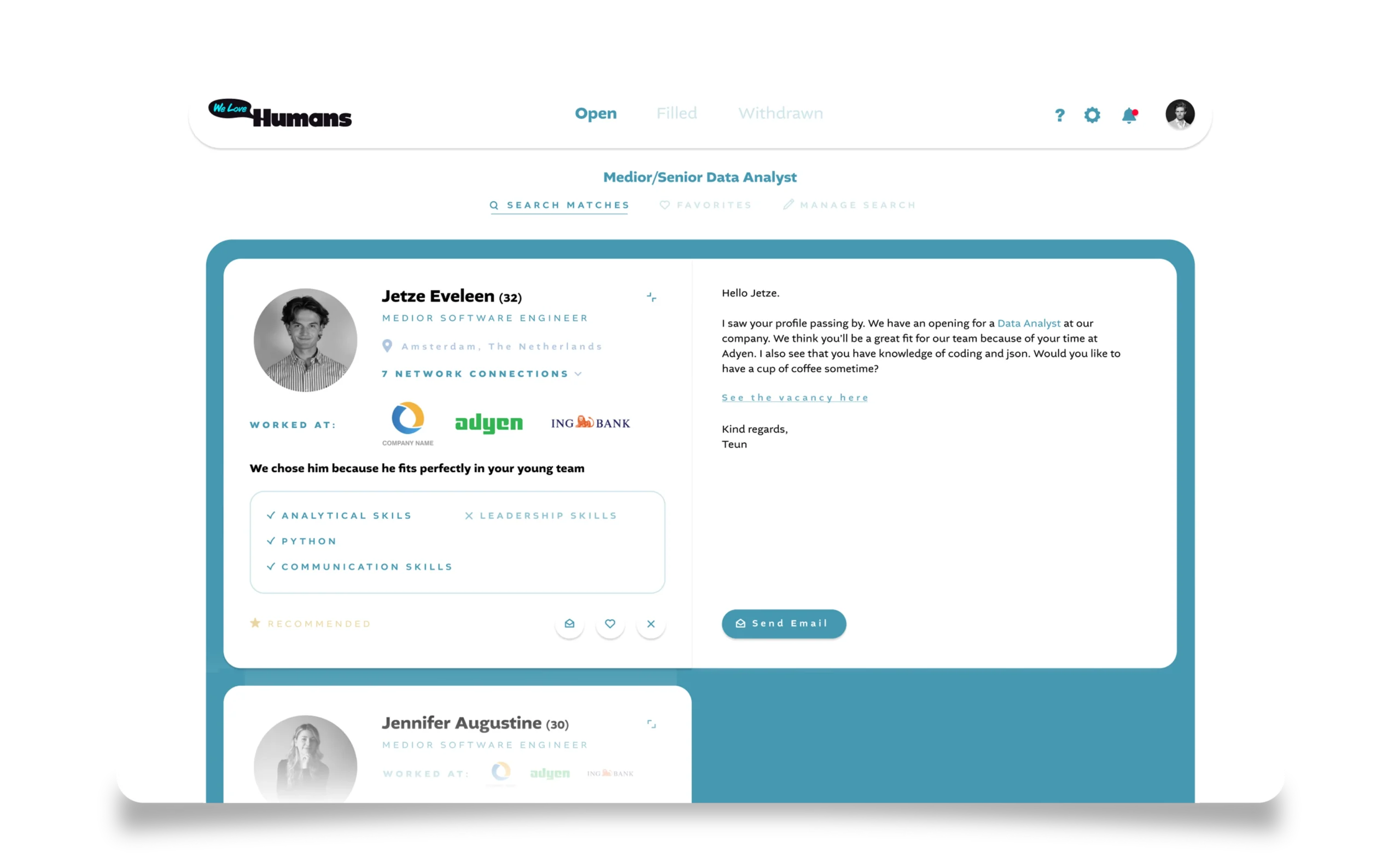 Transform your Recruitment - welovehumans
